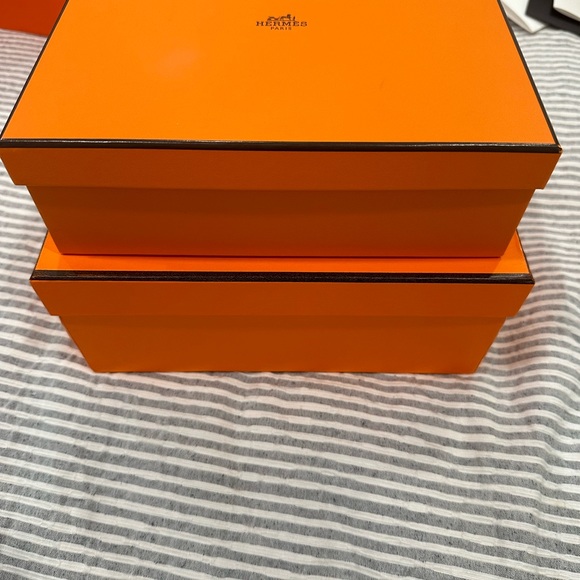 Hermes | Other | 2 Hermes Empty Boxes For Belt Brand New | Poshmark